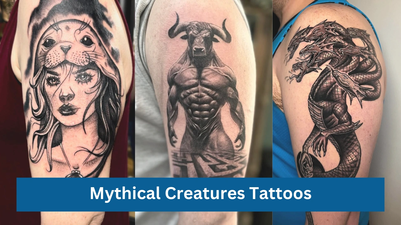 Bold 20+ Mythical Creatures Tattoos with Deep Meaning for Men.