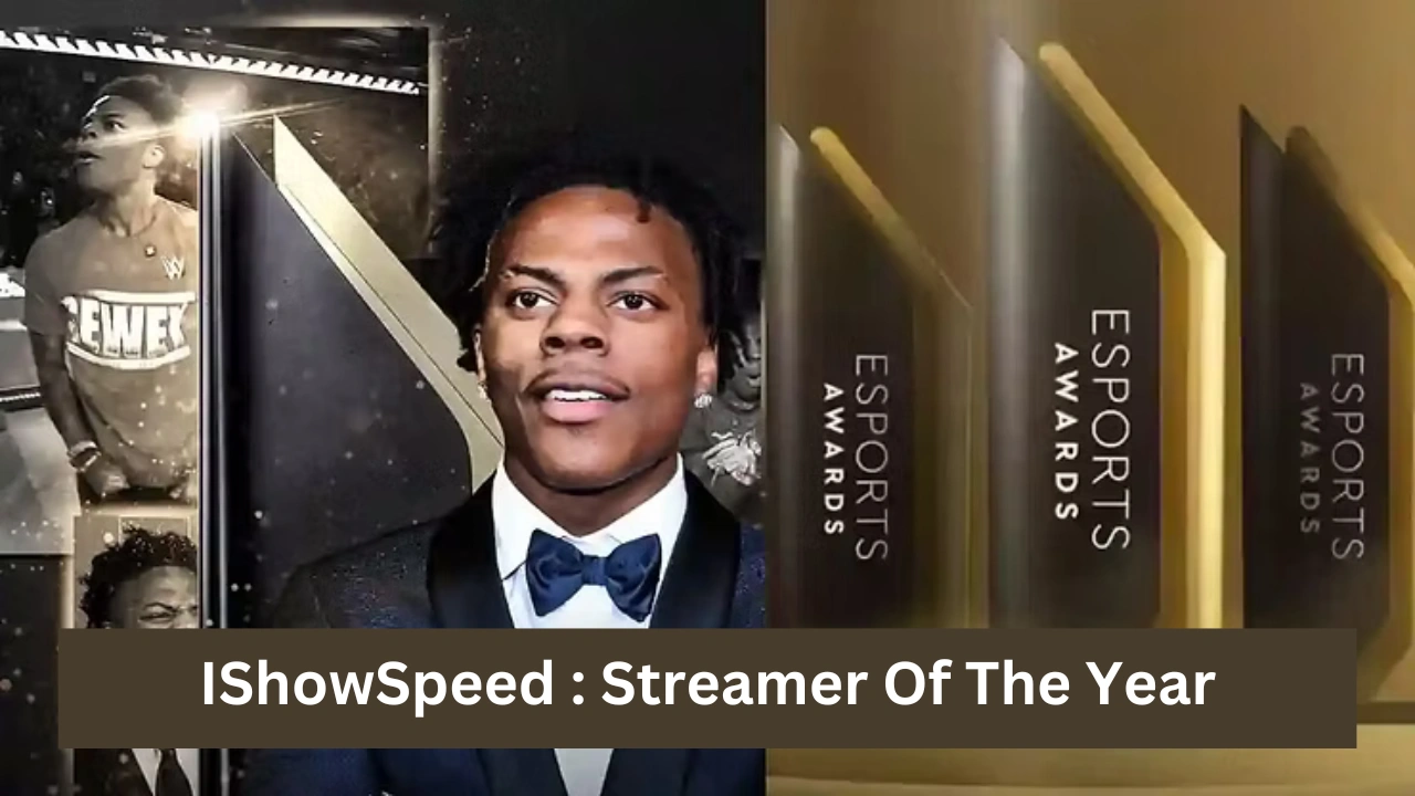 IShowSpeed Dominates: Esports Awards 2025 Best Streamer of the Year ...